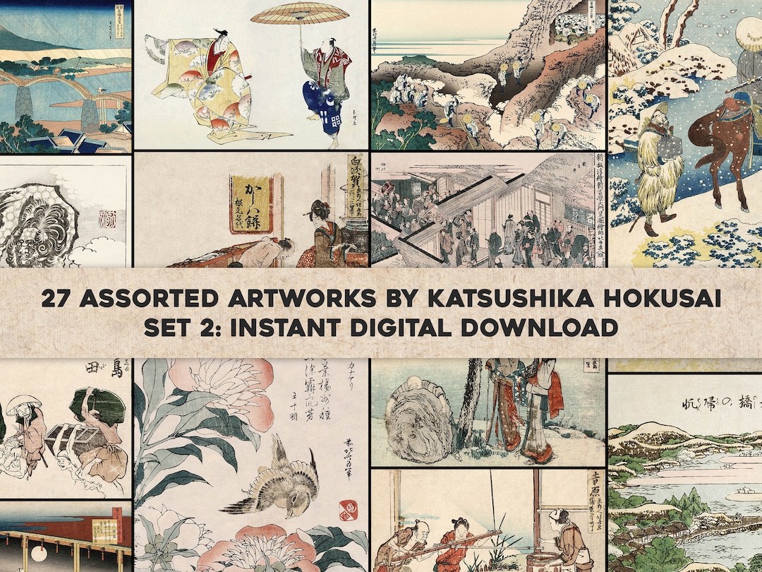 27 Katsushika Hokusai Japanese Paintings & Woodblock Prints | HQ Image ...