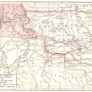 37 Vintage USA & State Maps From 1920s American History Atlas | Image ...