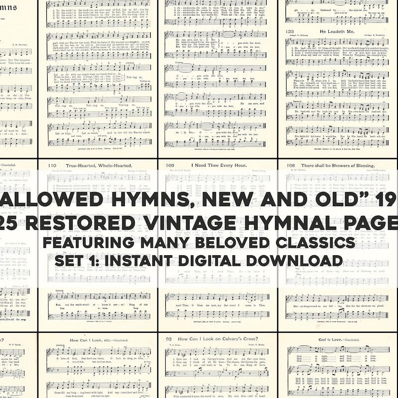 Christmas Hymnal Paper - Etsy