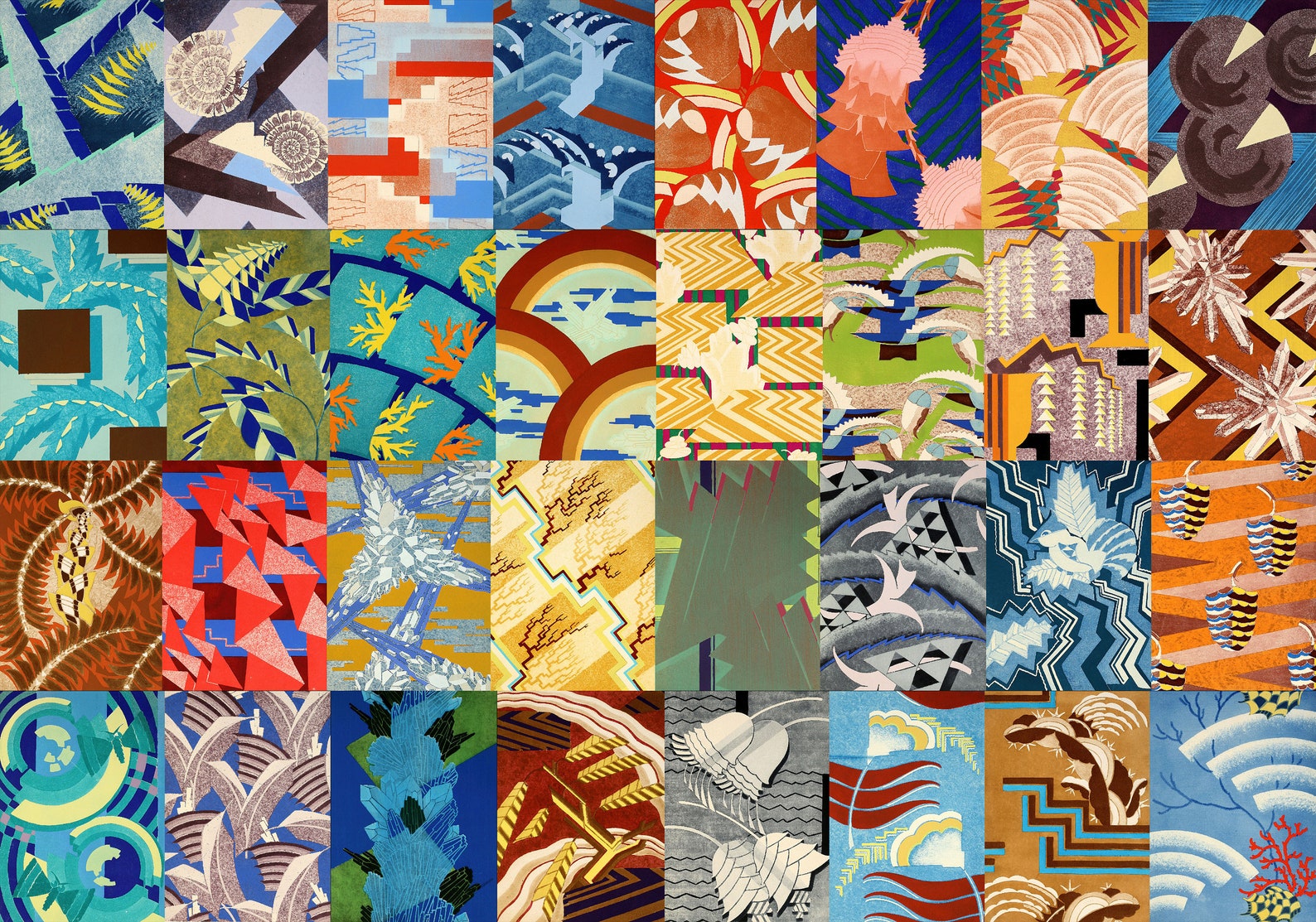 Abstract Designs Art Deco & Art Nouveau Printable Wall Art - Etsy Australia