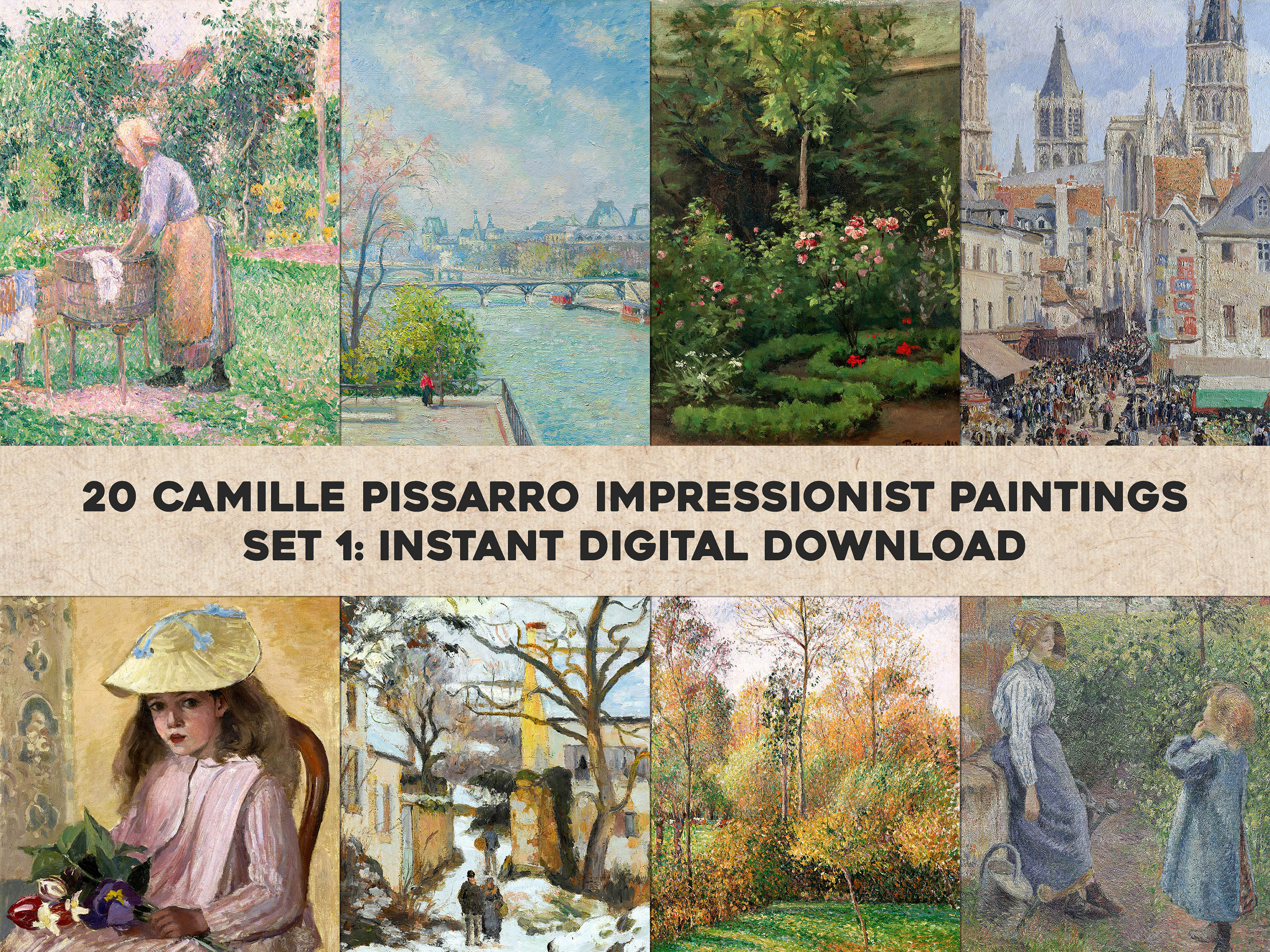 Camille Pissarro Impressionist Paintings