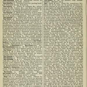 90 Vintage English Dictionary Pages Set 2 BOB-CON | HQ Image Resource ...