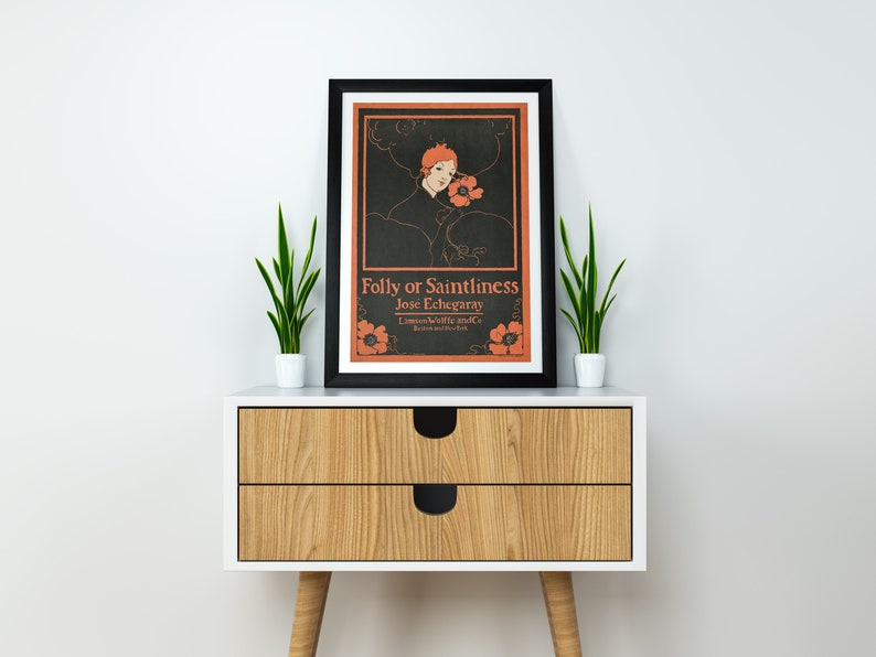 Ethel Reed Art Nouveau Printable Wall Art Bundle Vintage Women - Etsy