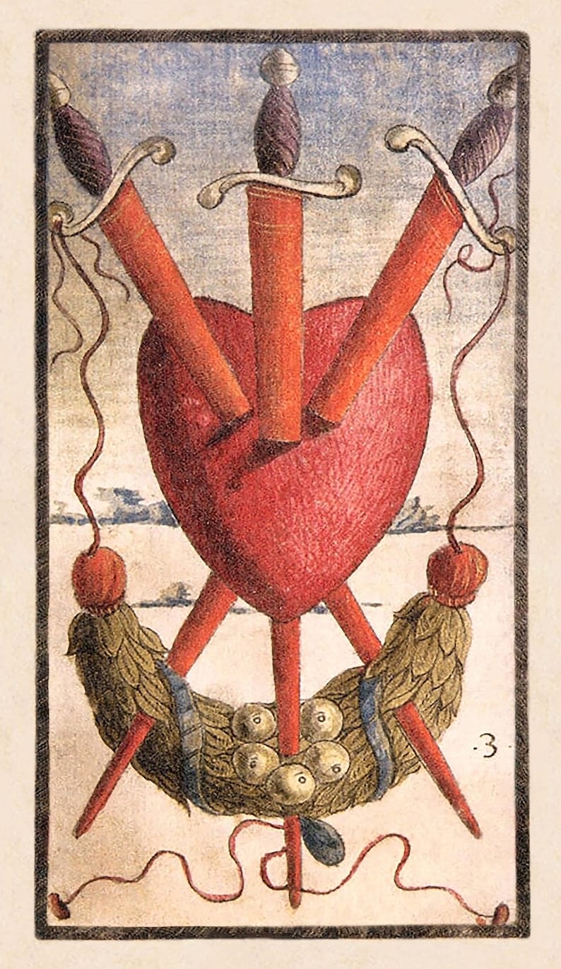 Restored Ancient Italian Sola Busca Tarot Deck Complete - Etsy