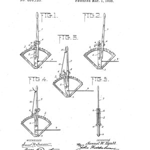 144 Assorted Restored Patents Drawings Set 4 | HQ Image Bundle ...