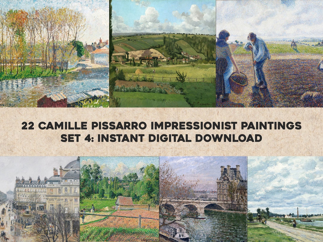 22 Beautiful Impressionist Paintings From Camille Pissarro | HQ Image ...