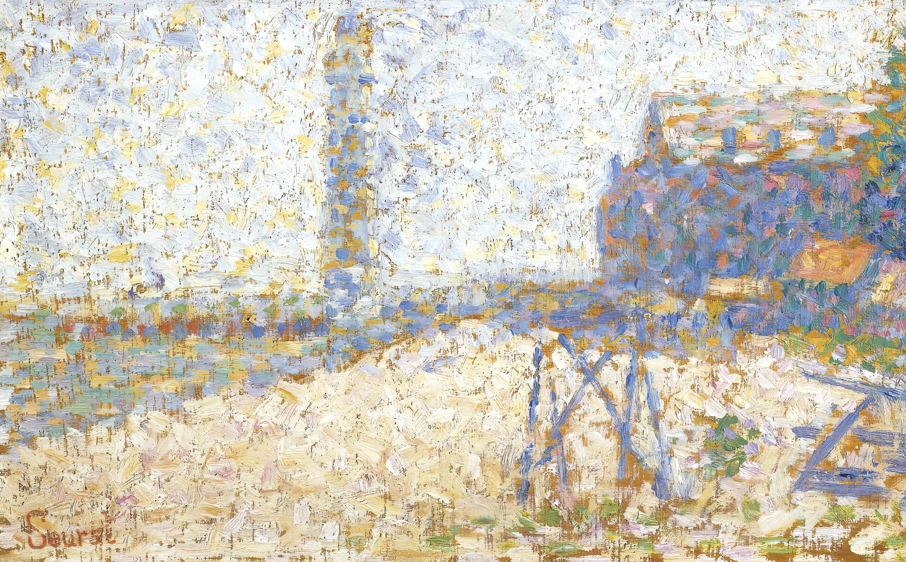 Georges Seurat Paintings Pointillism