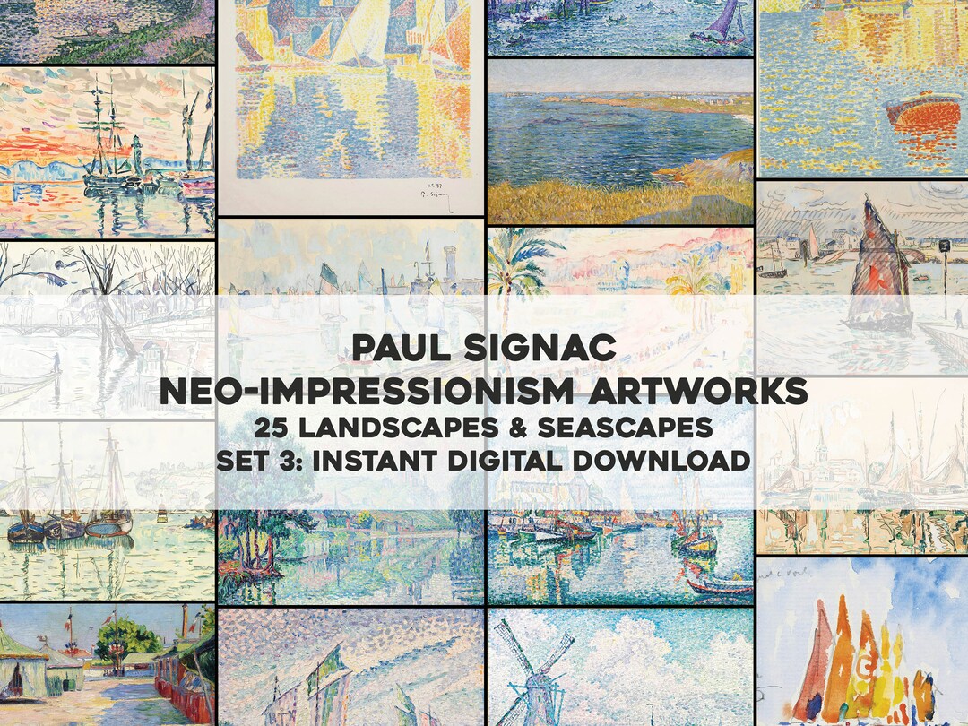 25 Paul Signac Pointillism Post Impressionist Paintings | HQ Image ...