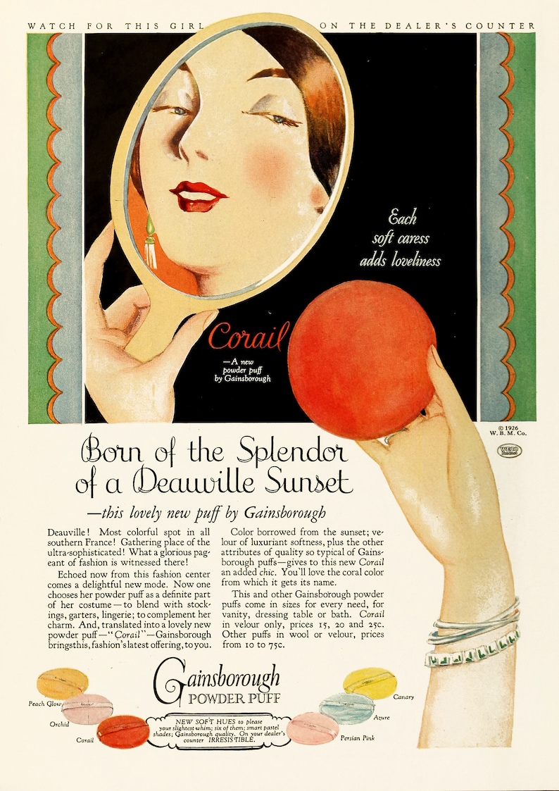 53 Awesome Vintage 1920s Print Advertisements | HQ Image Bundle ...