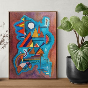 33 Wassily Kandinsky Abstract Paintings Artworks HQ Image Bundle ...