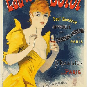 30 Awesome Vintage French Ads Posters Jules Cheret | HQ Image Bundle ...