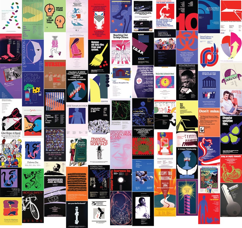 77 Retro Health Posters From 70s 80s 90s & Y2K Image - Etsy