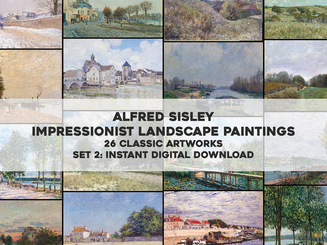 26 Beautiful Impressionist Paintings From Alfred Sisley | HQ Image ...