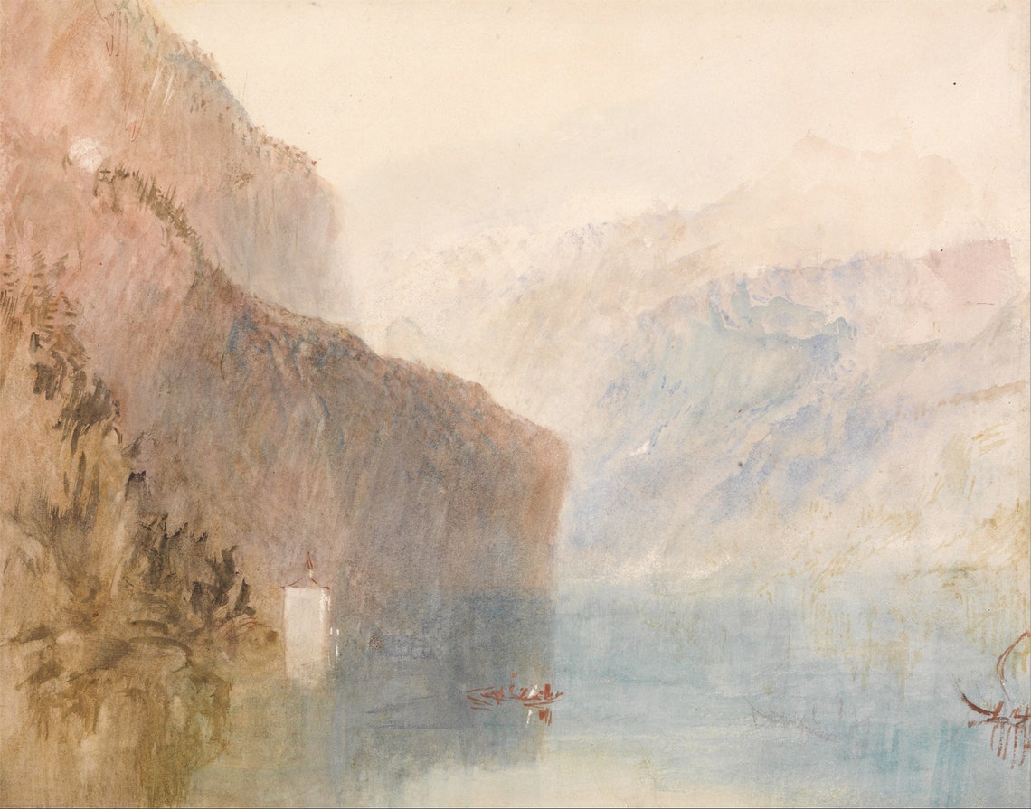 35 Landscape Paintings by J M W Turner Romantic Watercolor - Etsy