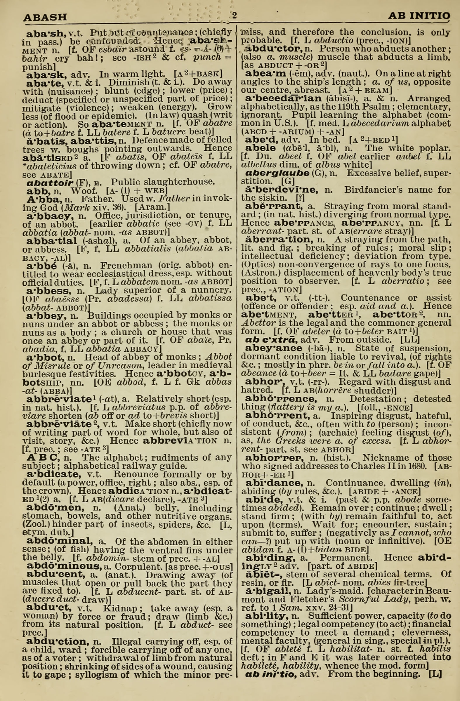 Dictionary Pages To Print