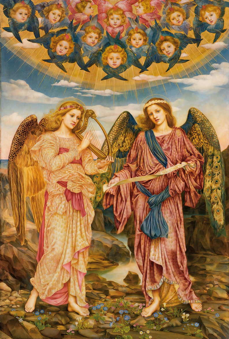 37 Spiritual & Mythological Paintings by Evelyn De Morgan | HQ Image ...