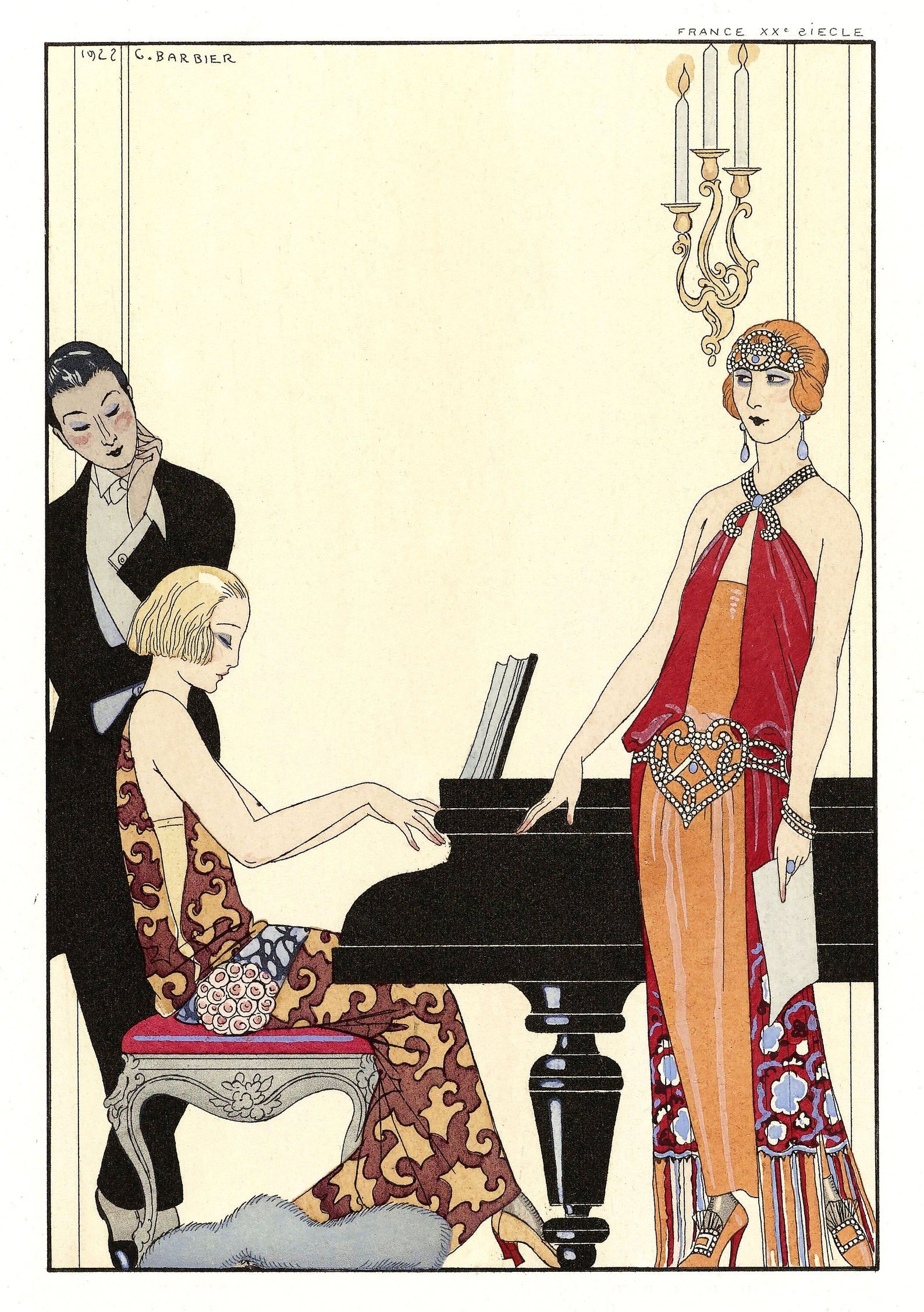 George Barbier Vol. 2 Restored High Resolution Image/printable Wall Art ...