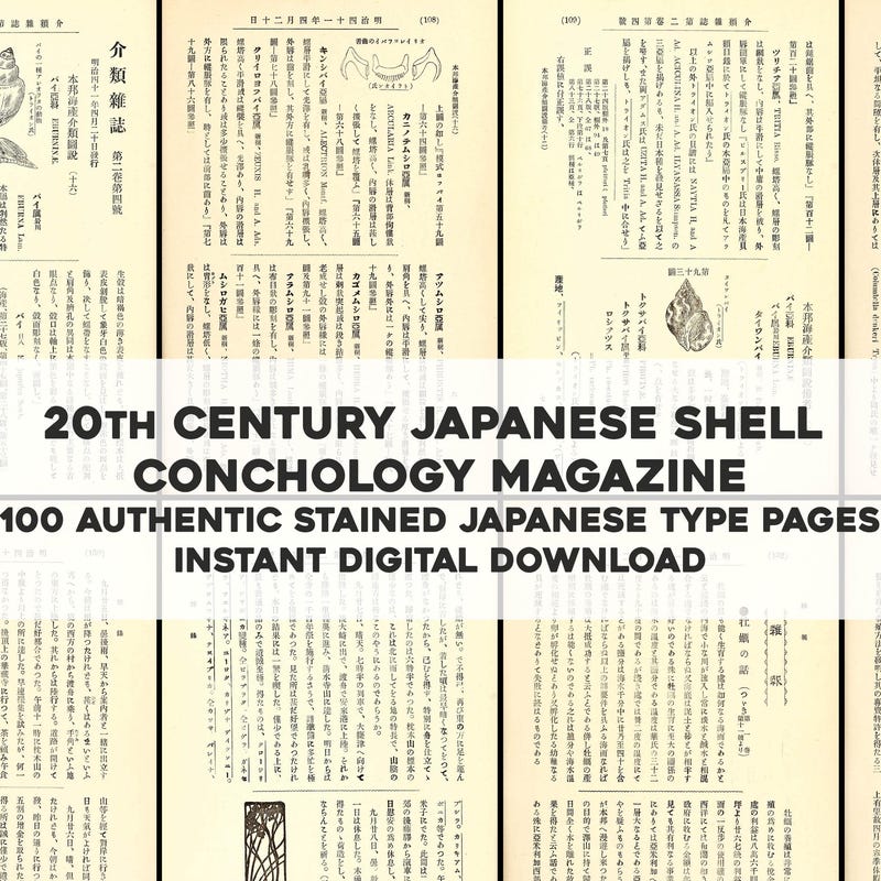 Letters Japanese Magazine - Etsy