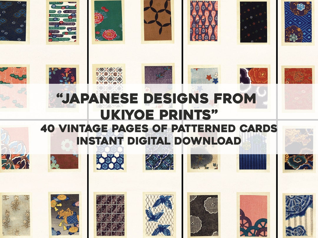 40 Sheets of Vintage Japanese Print Design Examples | HQ Image Resource ...