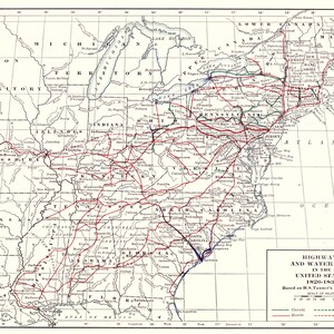 37 Vintage USA & State Maps From 1920s American History Atlas | Image ...