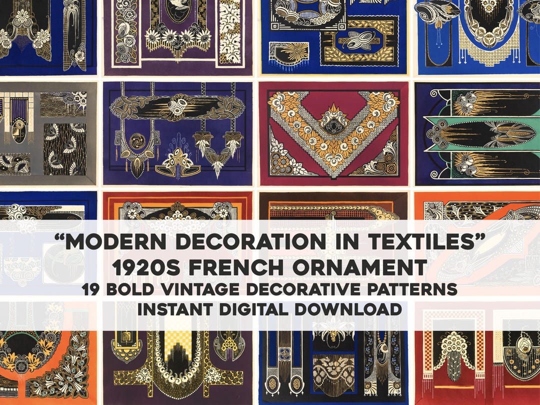 20 Beautiful French Textile Design Examples | HQ Printable Wall Art ...