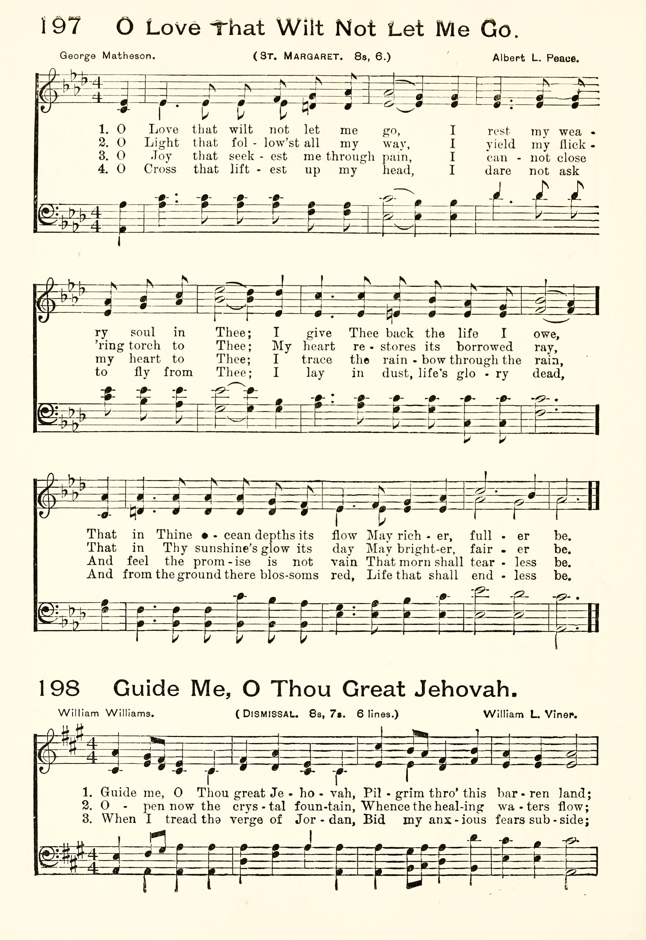 125 Hymn Pages From an Old 1909 Hymnal, Restored Vintage Sheet Music ...