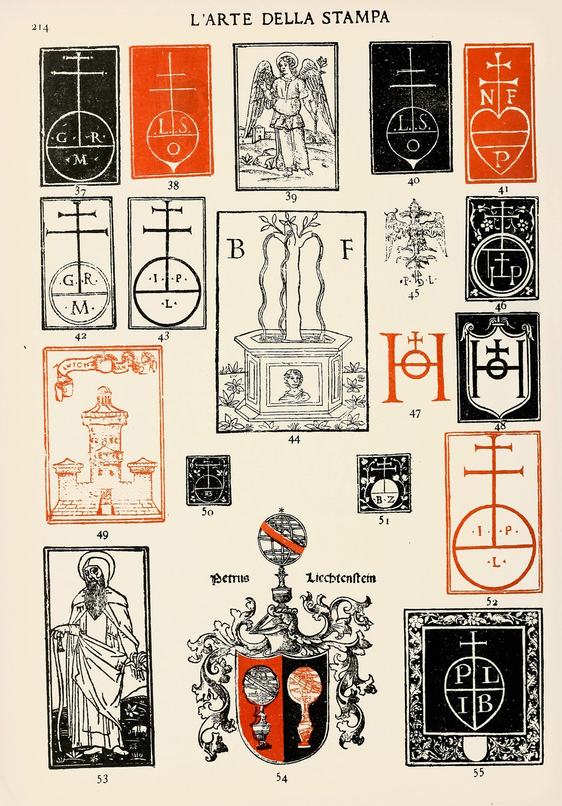 45 Historic Book Ornamental Designs Illustrations | Vintage Stained ...