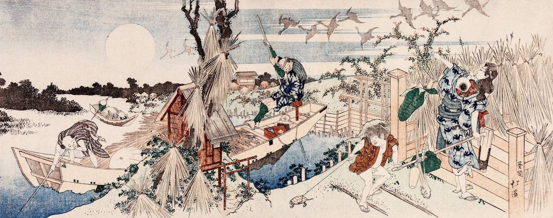 7 Ukiyo-e Japanese Woodblock Prints Printable Wall Art Bundle | Etsy