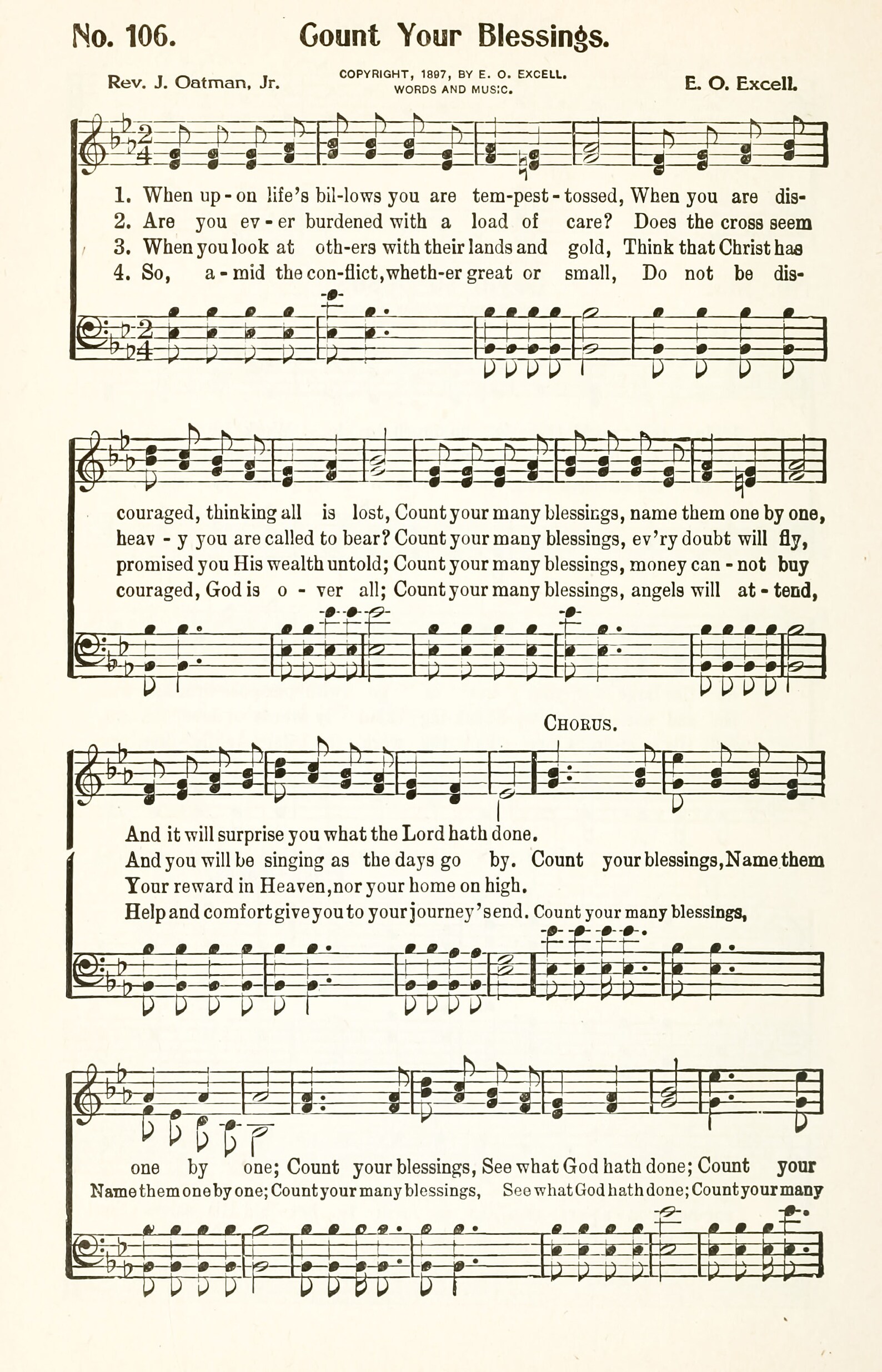 100 Hymn Pages From an Old 1917 Hymnal, Restored Vintage Sheet Music ...