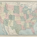 22 Vintage Maps of USA States 1889 Family World Atlas | HQ Image ...