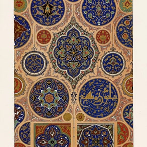 50 Ornamental Designs & Patterns L'ornament Polychrome | Vintage Image ...