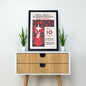 Ethel Reed Art Nouveau Printable Wall Art Bundle Vintage Women Portrait ...