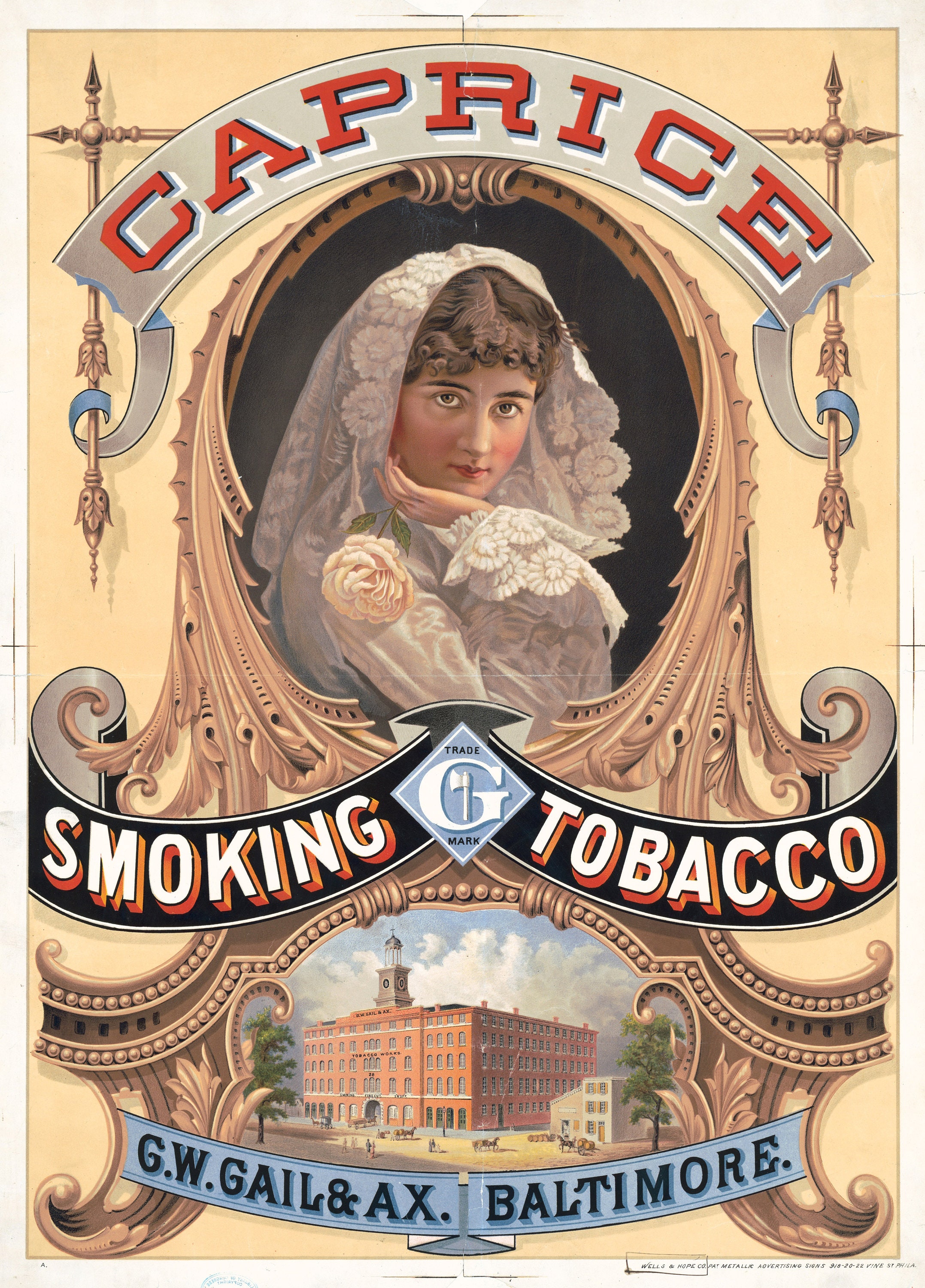 28 Vintage 1800s Tobacco Cigarette Lithograph Print Advertisements ...