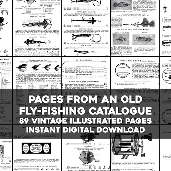 Old Fishing Catalogs - Etsy