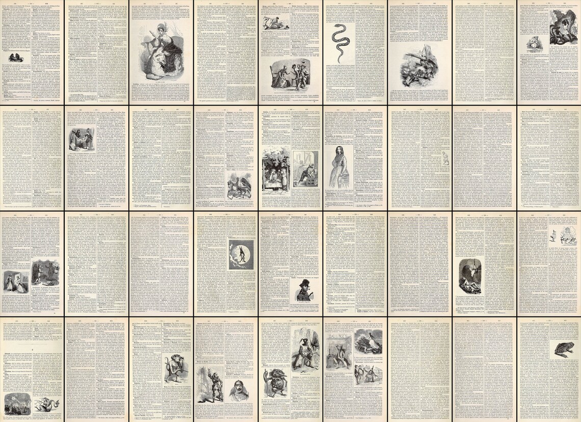 Dictionnaire Infernal French Occultist Dictionary - 73 Images Set 9 ...