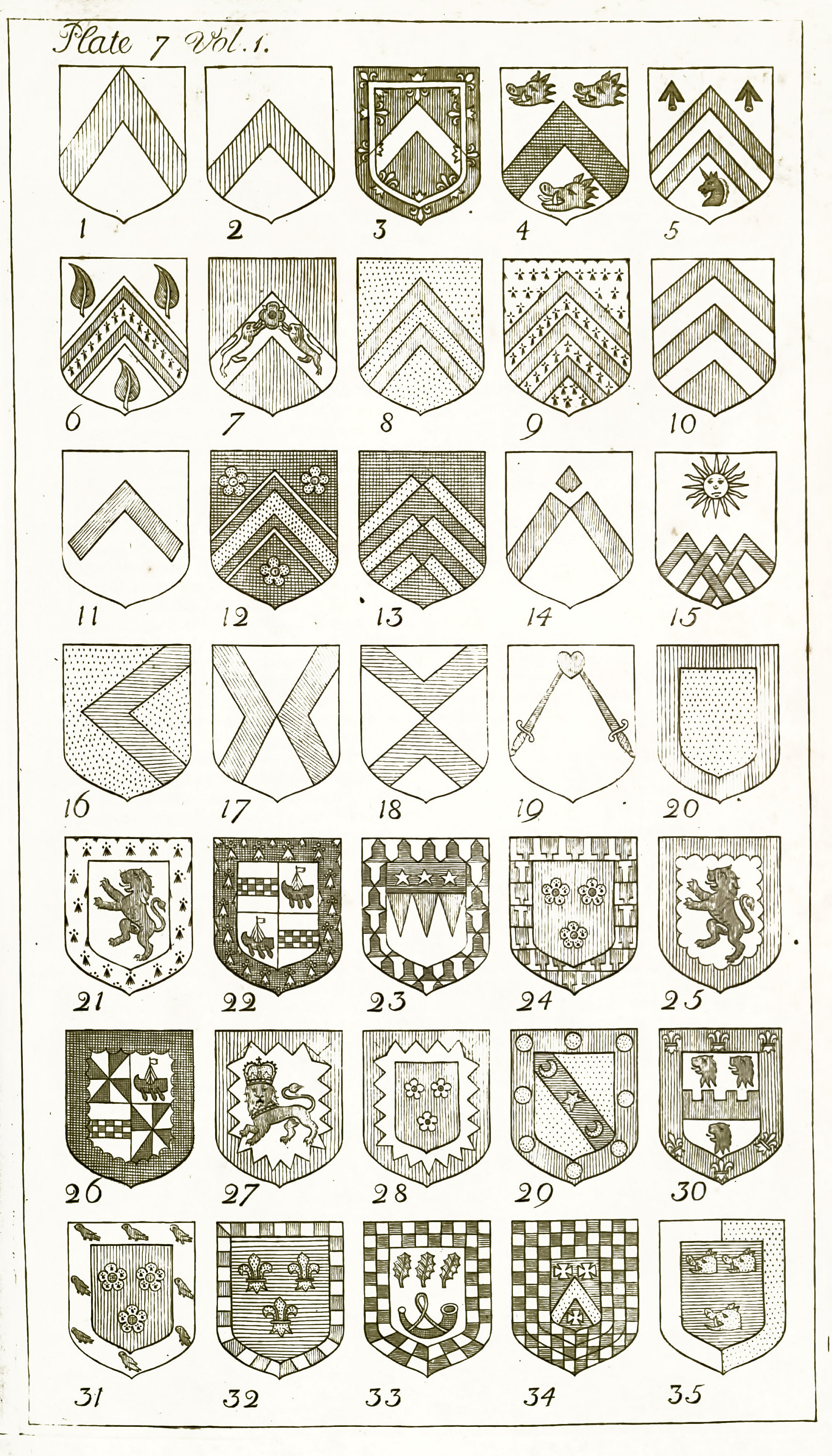 30 Black and White Heraldry Coat of Arms Images Set | HQ Image Bundle ...