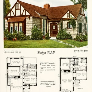 40 Vintage American House Design Advertisements & Floor Plans | HQ ...