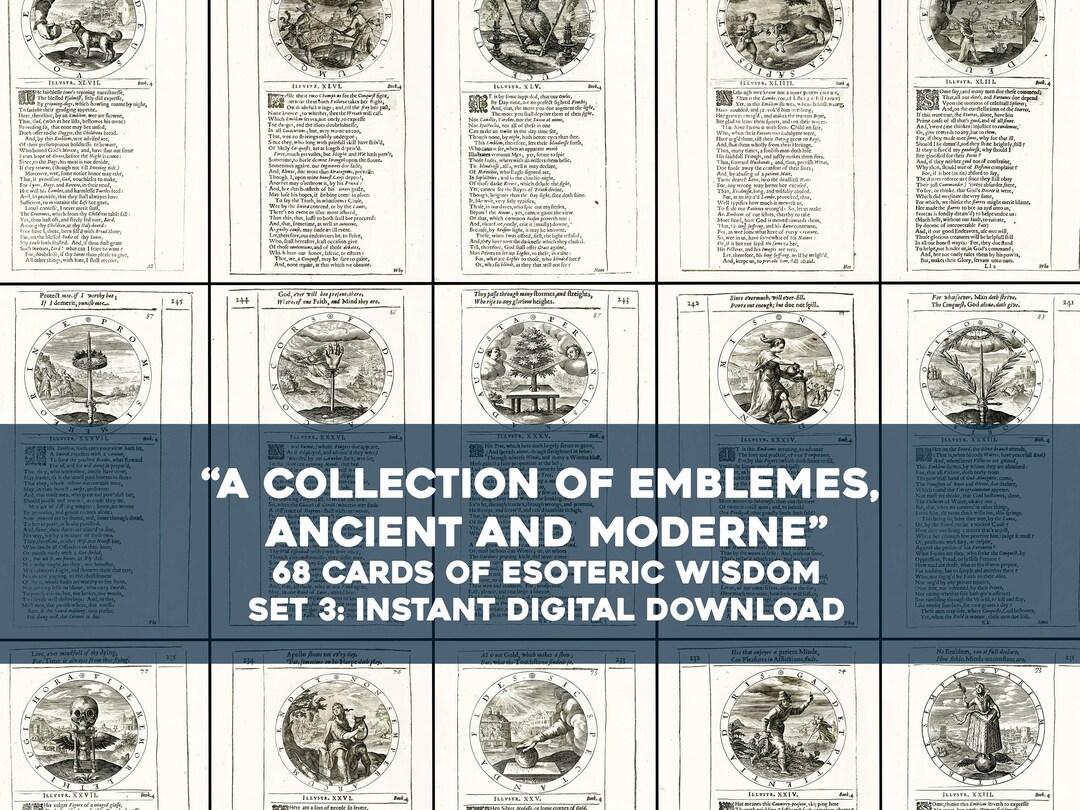 68 Esoteric Ancient & Modern Emblems Tarot-like Archetypal | HQ Image ...