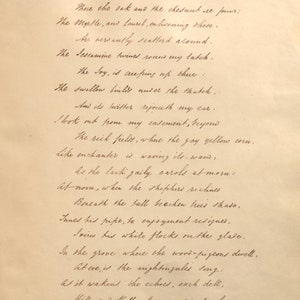 44 Old Handwritten Manuscript Poetry Prose Pages Script | Craft Paper ...