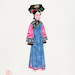 Chinese Costume Illustrations Printable Wall Art Bundle - Etsy