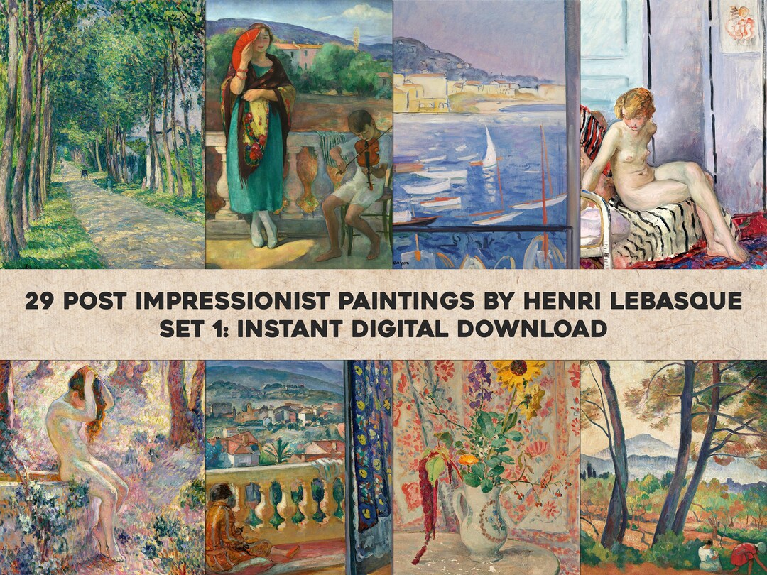 29 Beautiful Post Impressionist Paintings by Henri Lebasque | Image ...