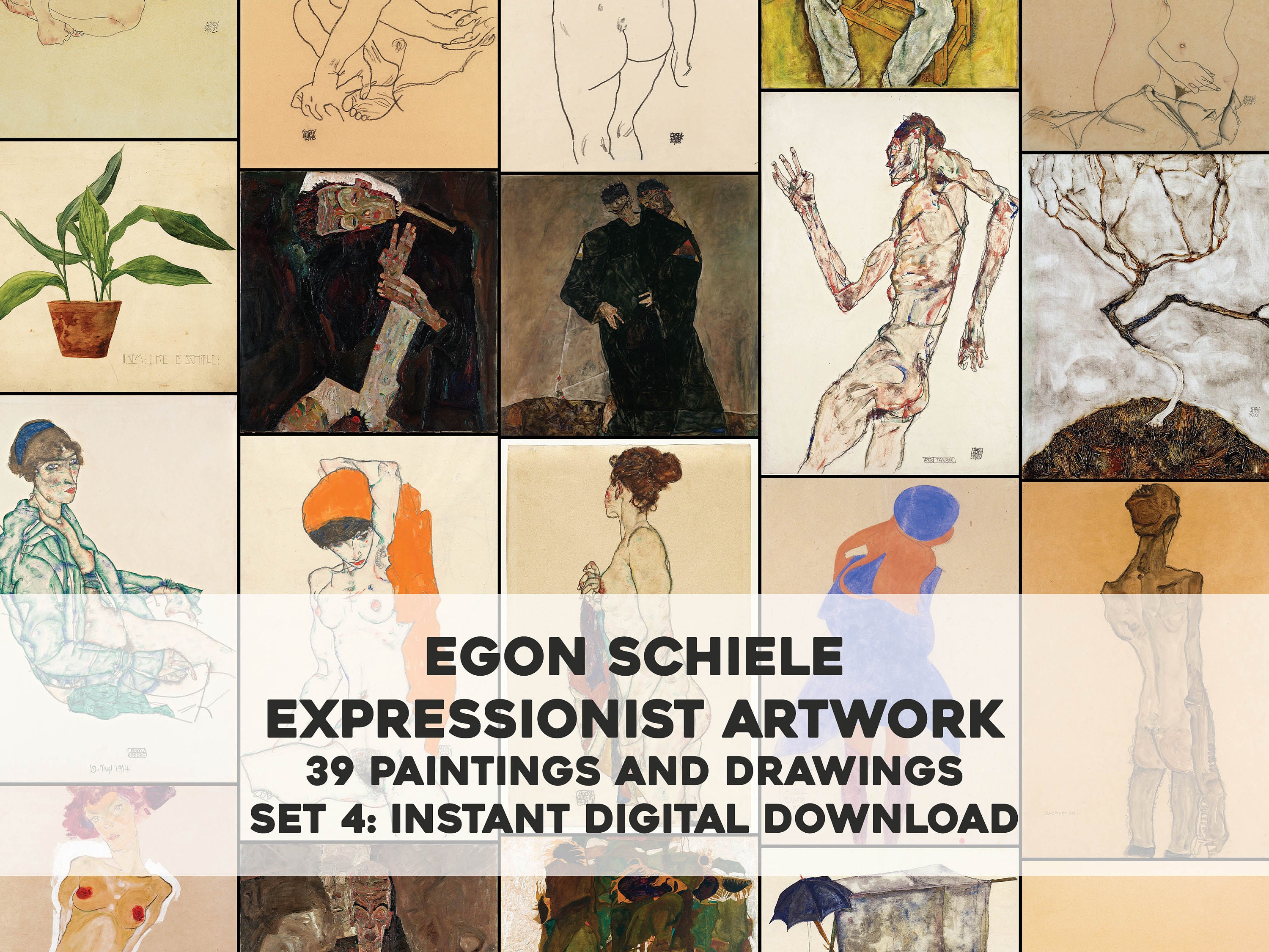 Egon Schiele Woman With Homunculus