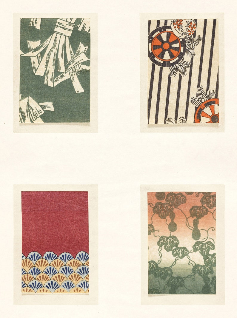 40 Sheets of Vintage Japanese Print Design Examples | HQ Image Resource ...