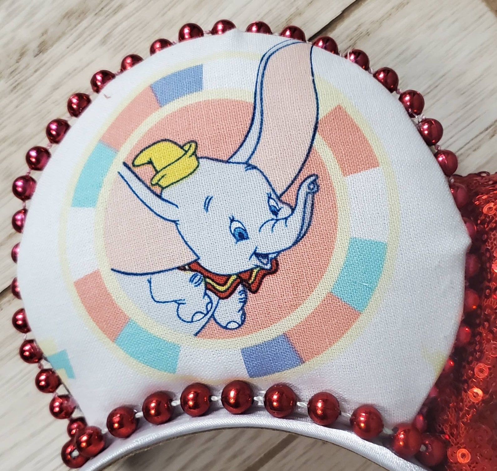 Dumbo Inspired Ears Disney Inspired Ear Headband Mickey Ears Minnie ...