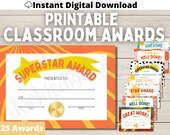 Printable Classroom Awards Bundle 25 Certificates for - Etsy