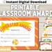 Printable Classroom Awards Bundle, 25 Certificates for Teachers to ...
