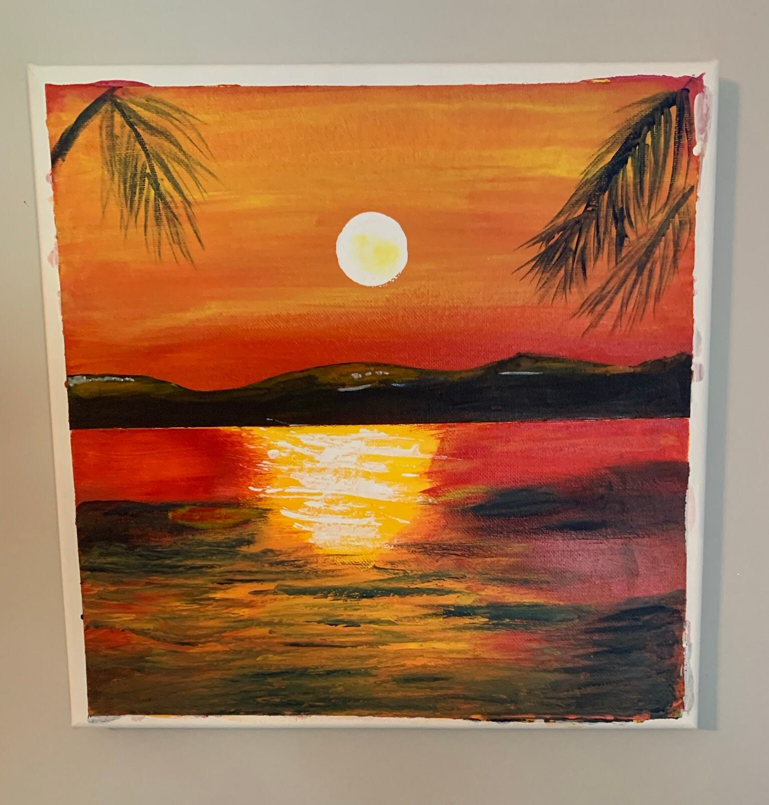 Orange Sunset - Etsy