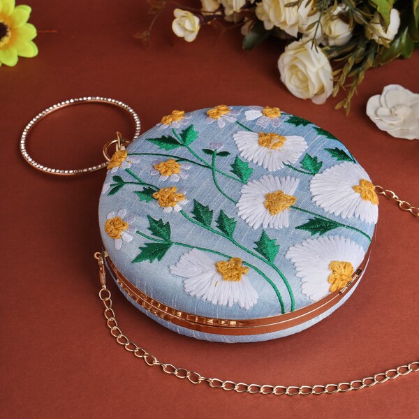 Light Blue Clutch - Etsy