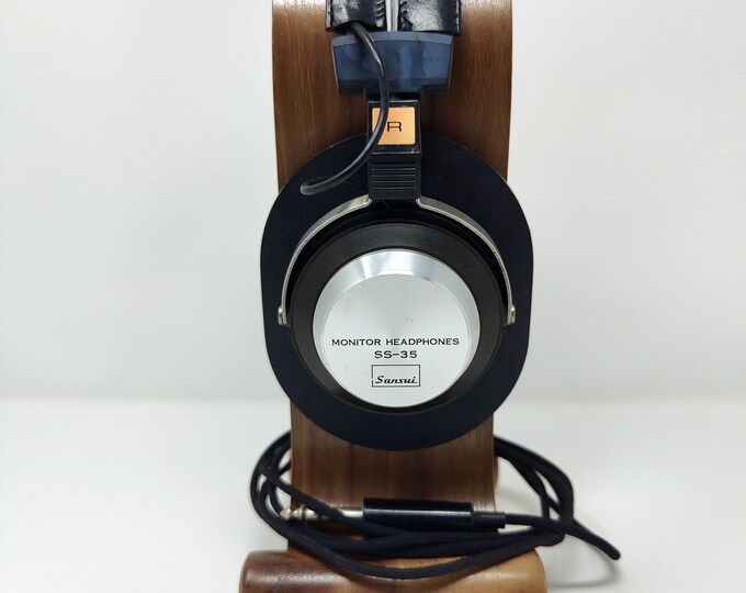 Rare Vintage Sansui SS-35 Studio Monitor Headphones (made in Japan) - Etsy