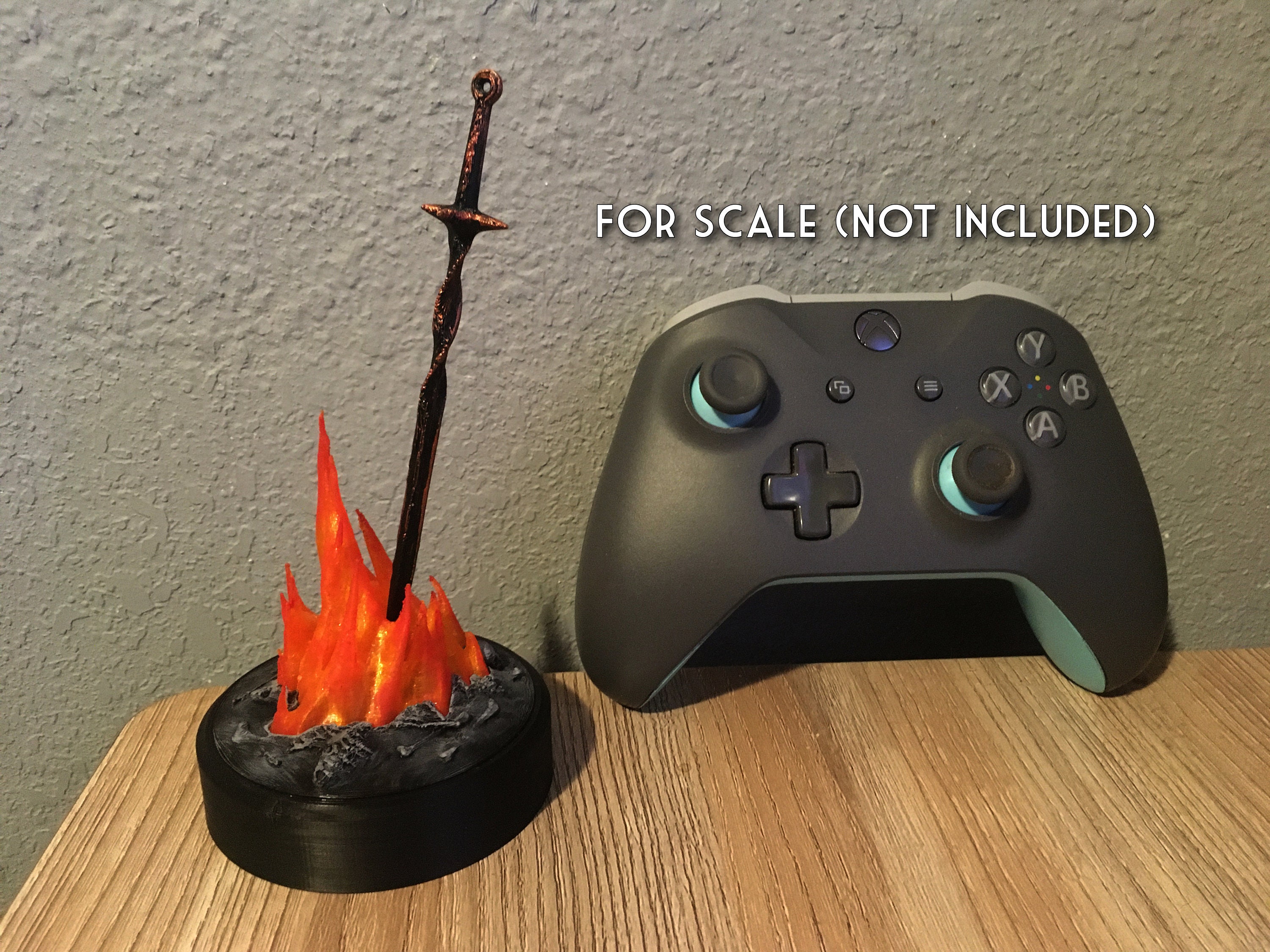 Dark Souls Bonfire, Light up Desk Prop - Etsy